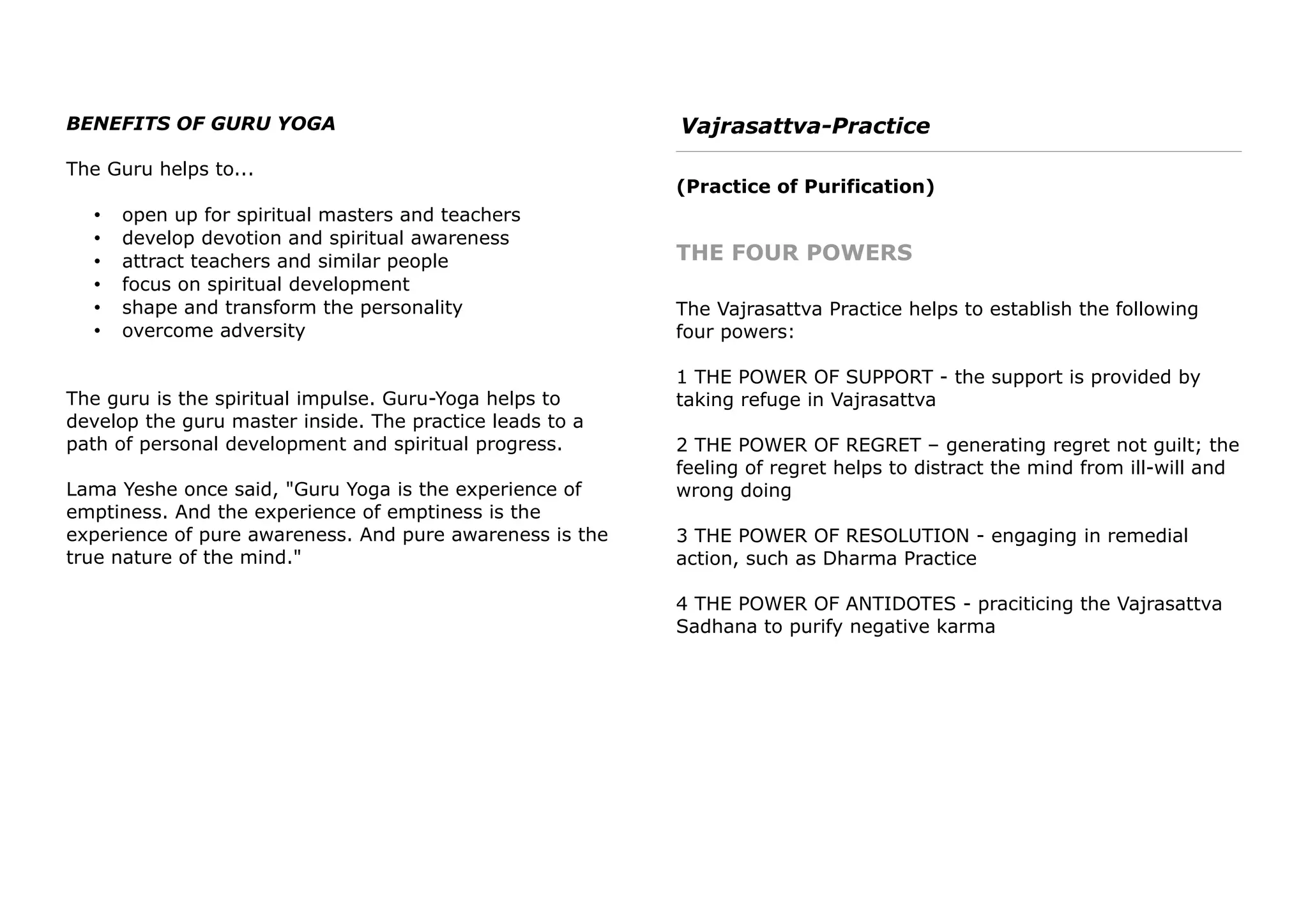 Guru yoga practice | PDF