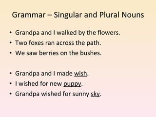 Gus And Grandpa Lesson 7 Day 2 | PPT