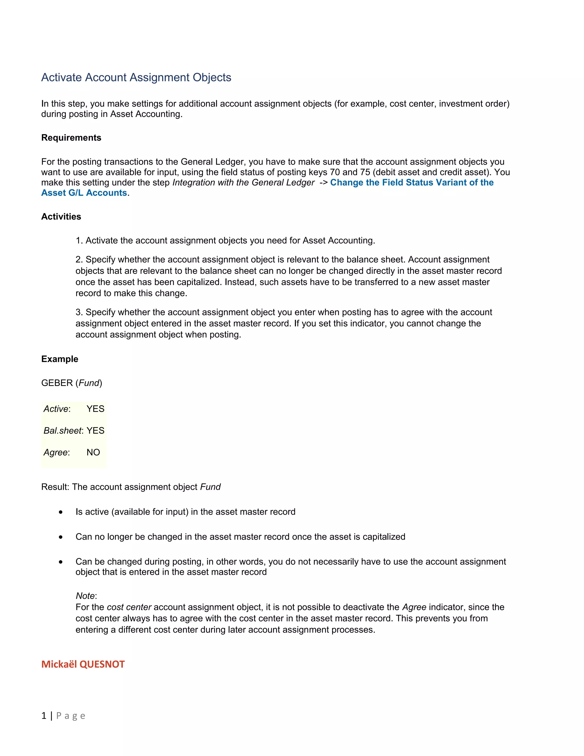 GU_SAP S4 HANA_Activate Account Assignment Objects.docx