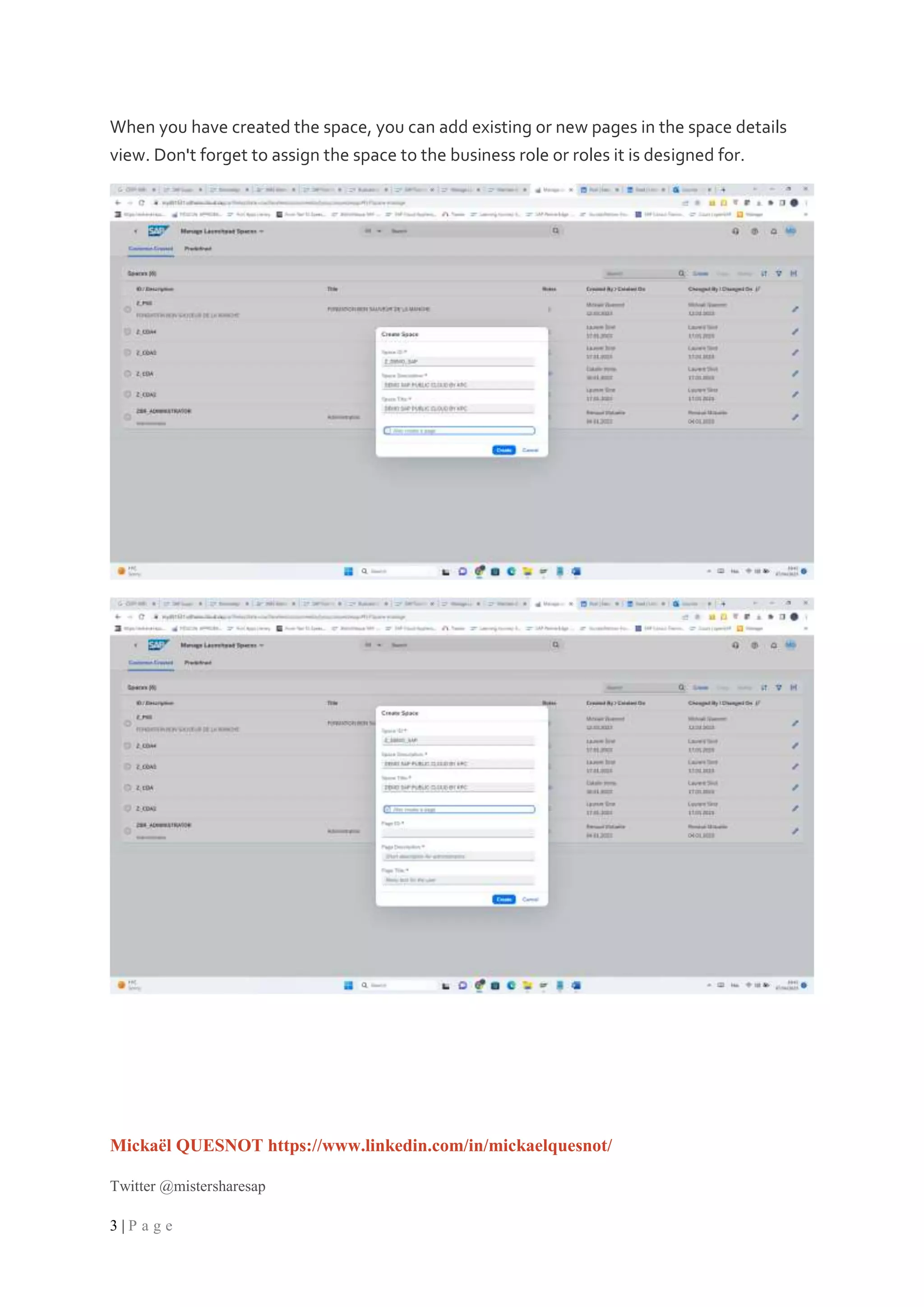 GU_SAP S4 HANA CLOUD_Creating a Space.docx