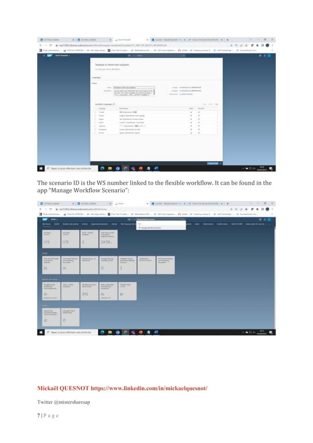 GU_SAP S4 HANA CLOUD_How to Set Up the Email Notification for Flexible Workflow in SAP S4HANA ...