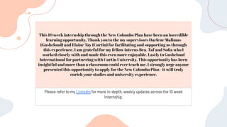 Gushcloud Internship Presentation (VISA3005) | PDF