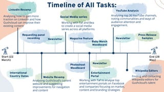 Gushcloud Internship Presentation (VISA3005) | PDF