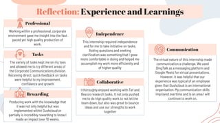 Gushcloud Internship Presentation (VISA3005) | PDF