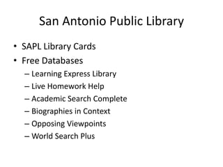 Gus library | PPT