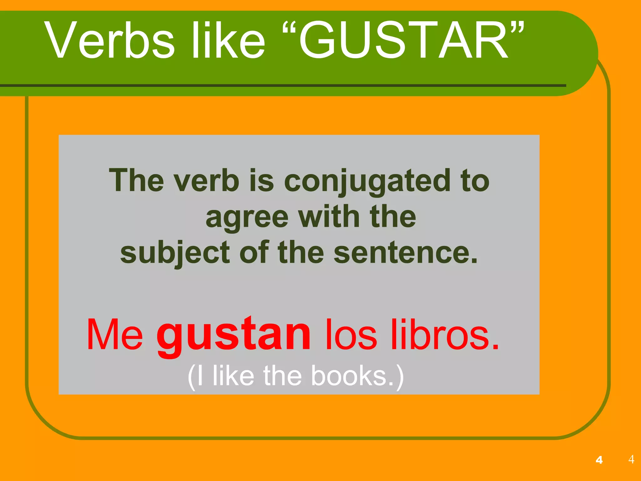 Gustar | PPT