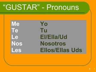 Gustar | PPT