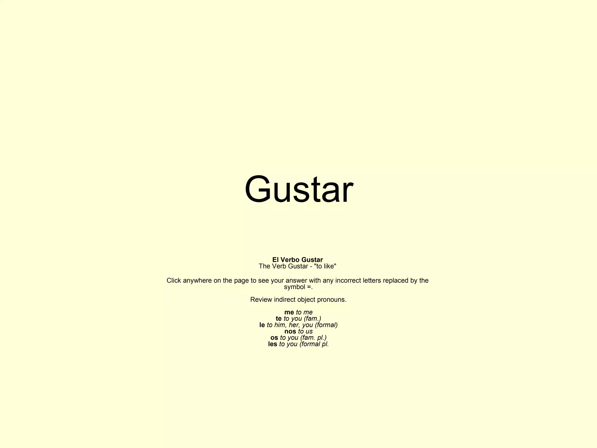 Gustar | PPT