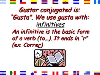Gustar + infinitives ppt 2013 | PPT