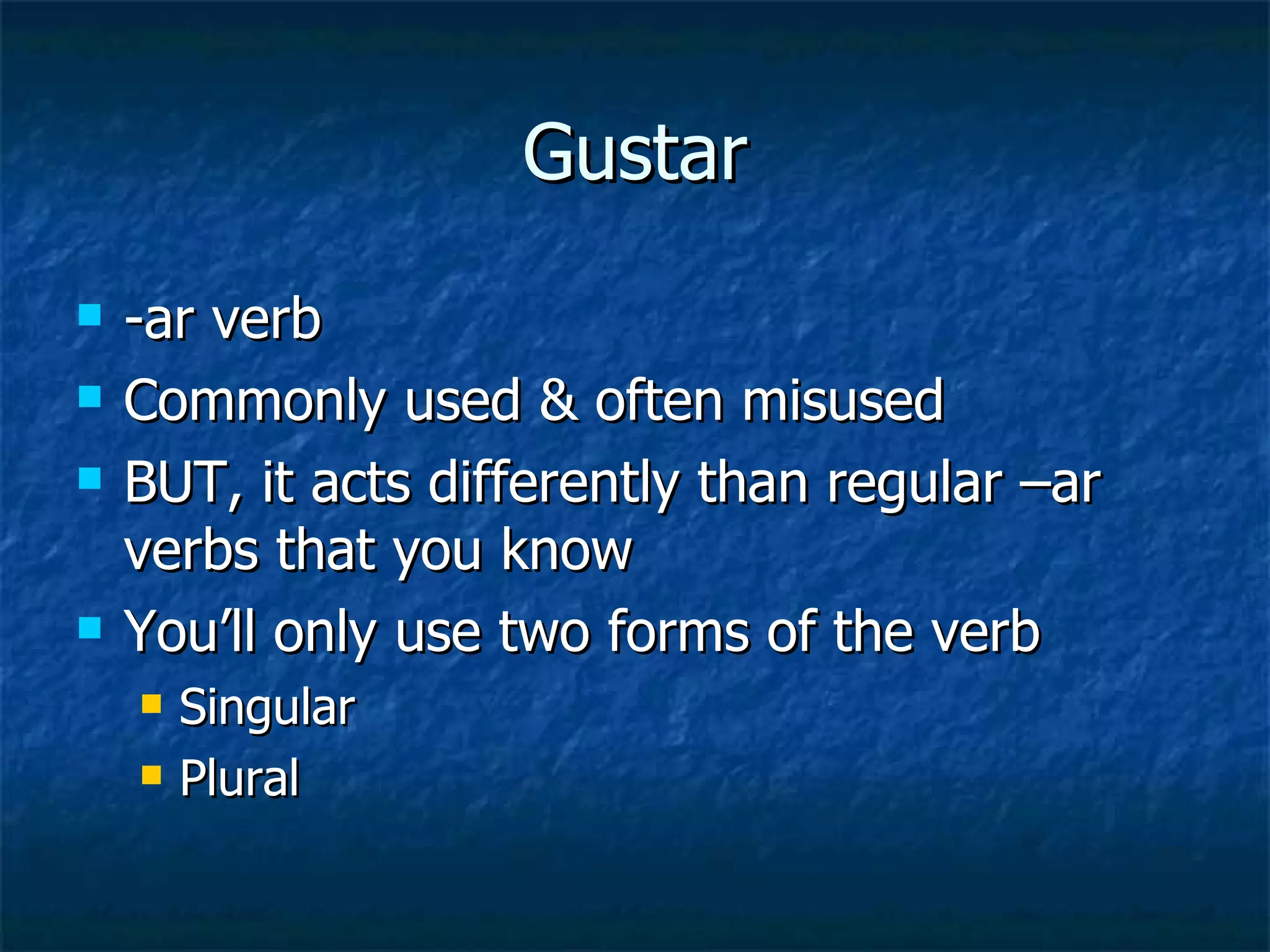 Gustar presentation update | PPT