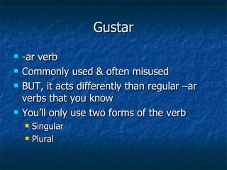 Gustar presentation update | PPT