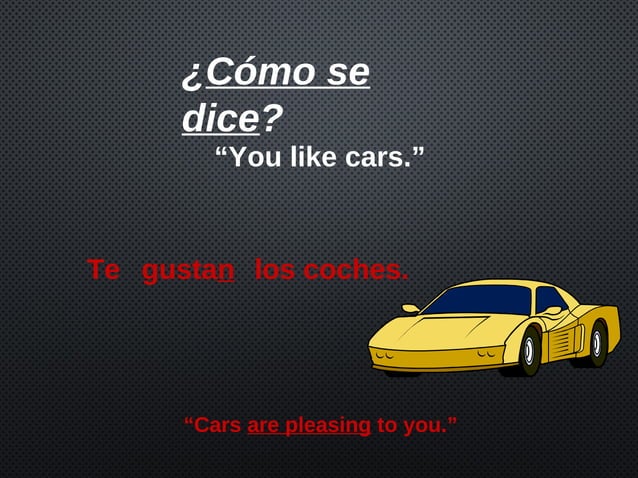 Gustar spanish powerpoint | PPT