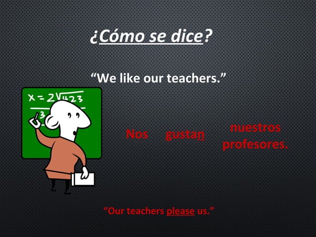 Gustar spanish powerpoint | PPT