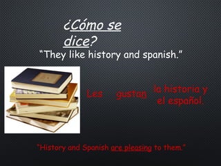 Gustar spanish powerpoint | PPT