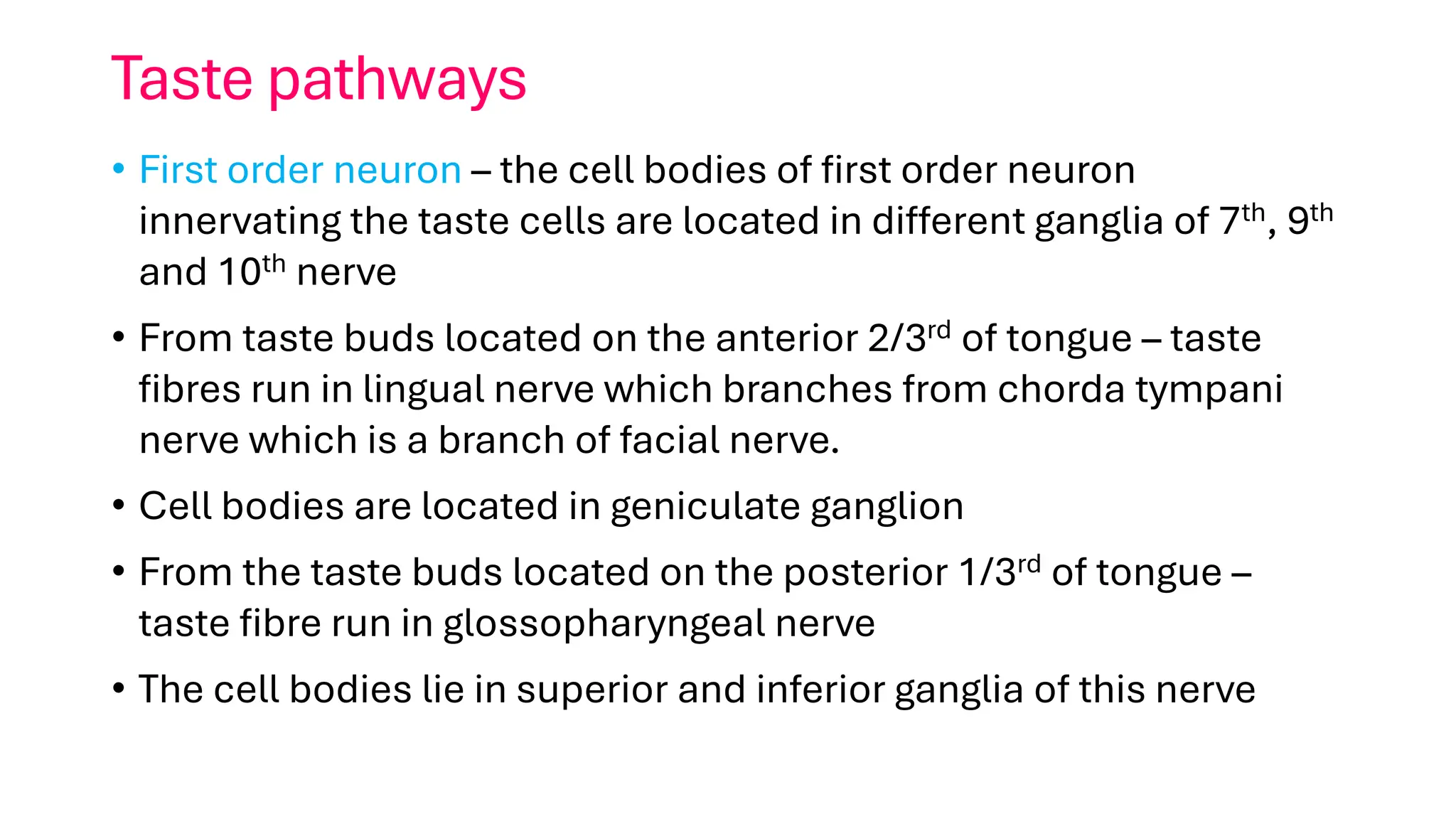 Gustation.pdf having the pathway , disorder | PDF
