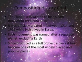 Gustav holst | PPTX