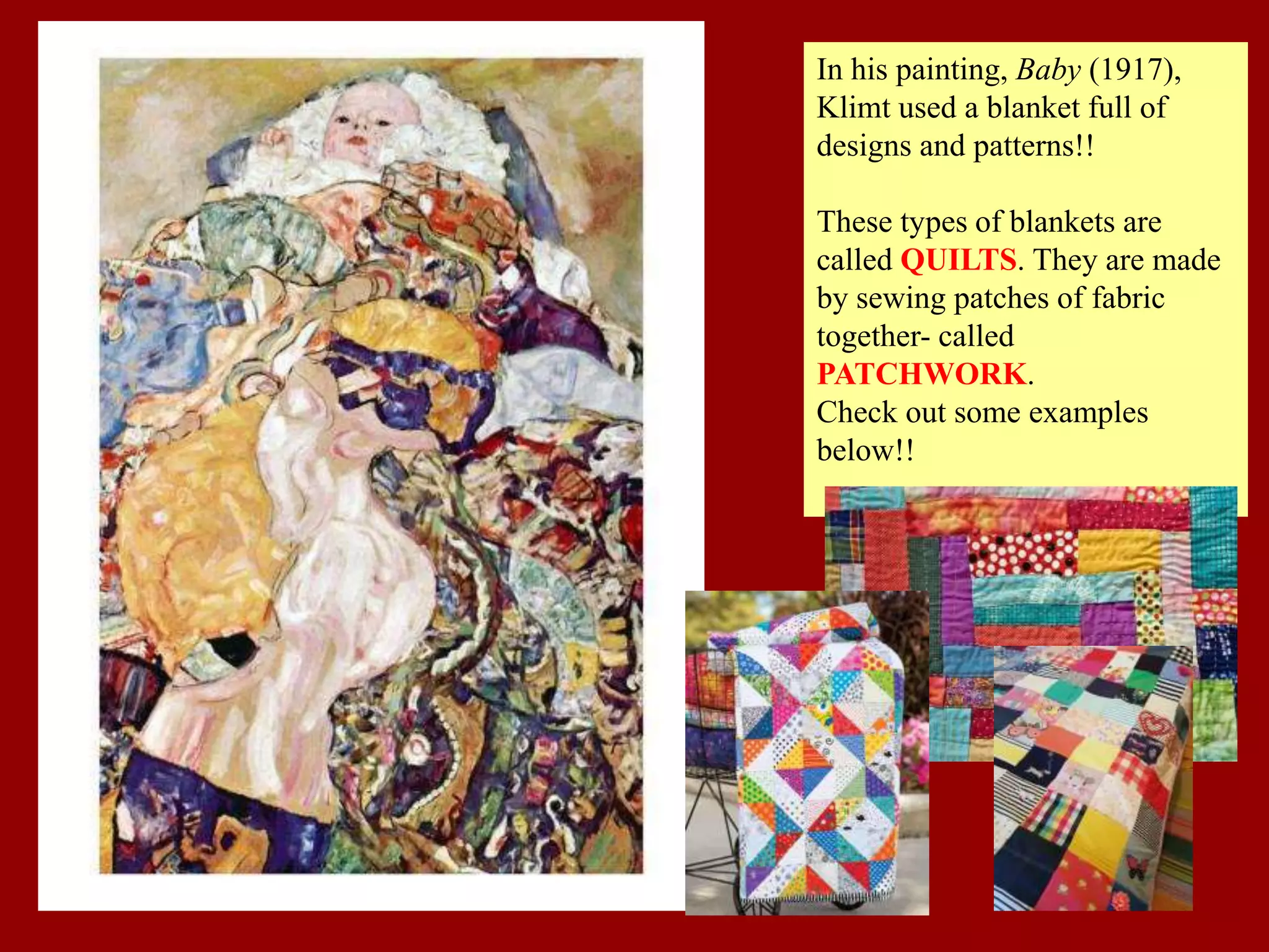 Gustav Klimt- 1st grade | PPT