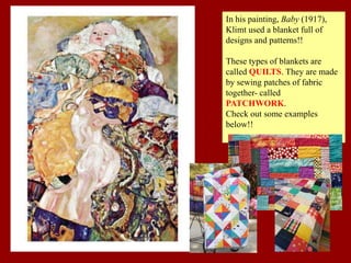 Gustav Klimt- 1st grade | PPT