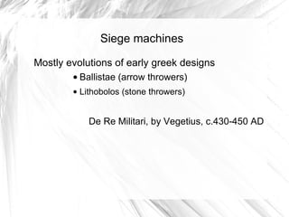 Session no. 3, 2011: Roman Engineering Machines and Mechanisms, by ...