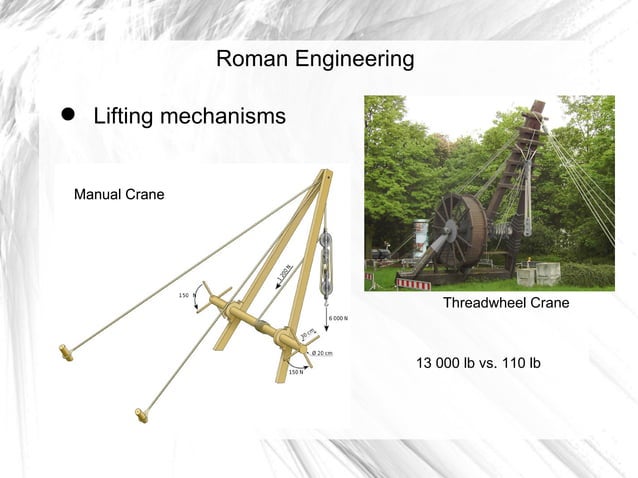 Session no. 3, 2011: Roman Engineering Machines and Mechanisms, by ...