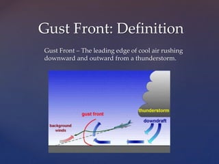 Gust front Presentation | PPTX