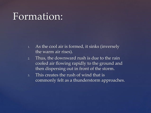 Gust front Presentation | PPT