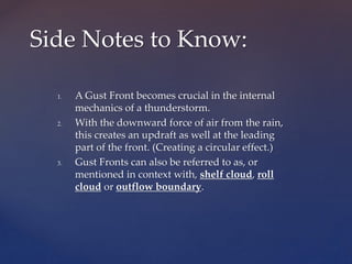 Gust front Presentation | PPTX