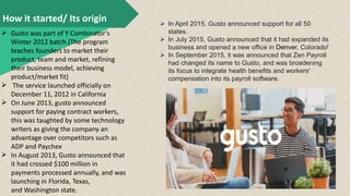 Presentation on gusto payroll | PPTX