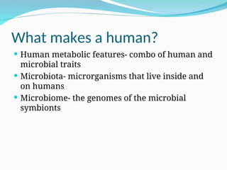 gut microbiome-Human microbiome project intro | PPT
