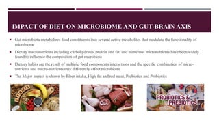 Gut brain axis and mechanism of microbiome in gut | PDF