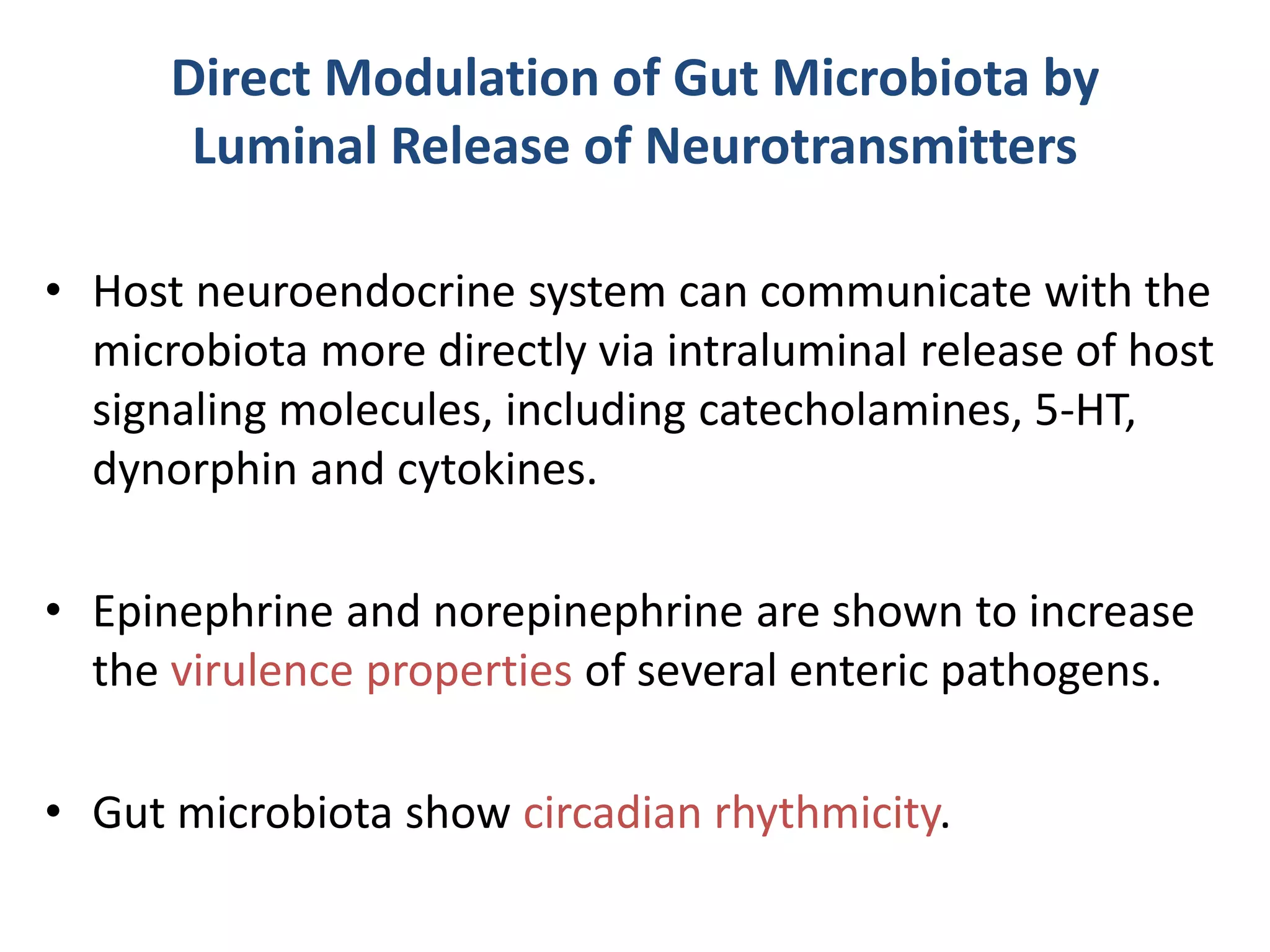 Gut brain axis and microbiota | PPT