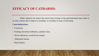 Gut decontamination or methods of poison removal in clinical toxicology ...