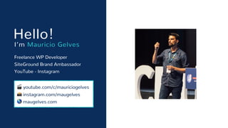 Gutenberg Blocks Development for Programmers with NO time | PDF