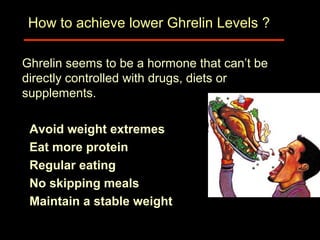 Gut hormones - Appetite, Mood and Health | PPT