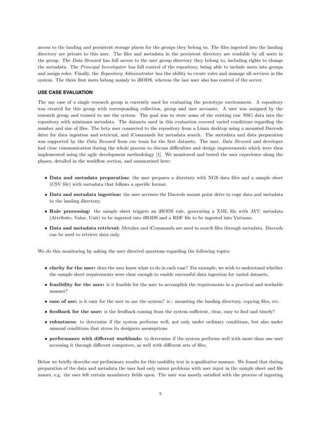 FAIR sequencing data repository based on iRODS | PDF | Databases | Computer Software and ...