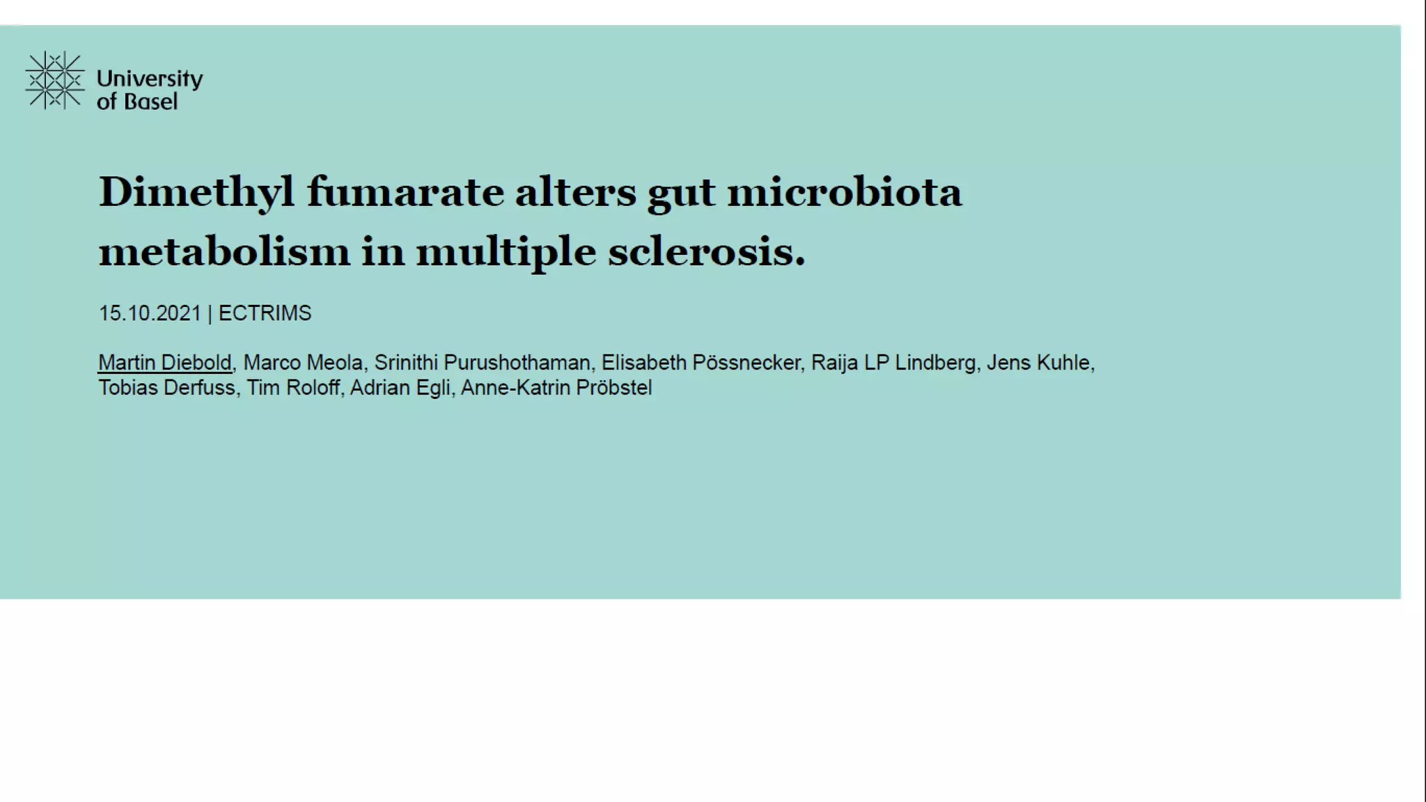 Gut Microbiome and Multiple Sclerosis.pptx