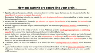 gut microbiome | PPTX