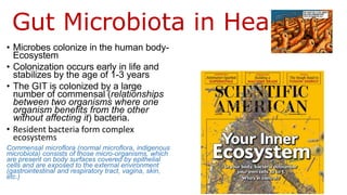 Gut microbiota in health and disease | PPTX