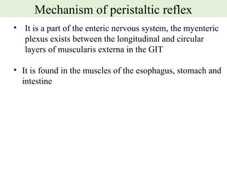 Gut Motility : Oesophagus to the rectum. | PPTX
