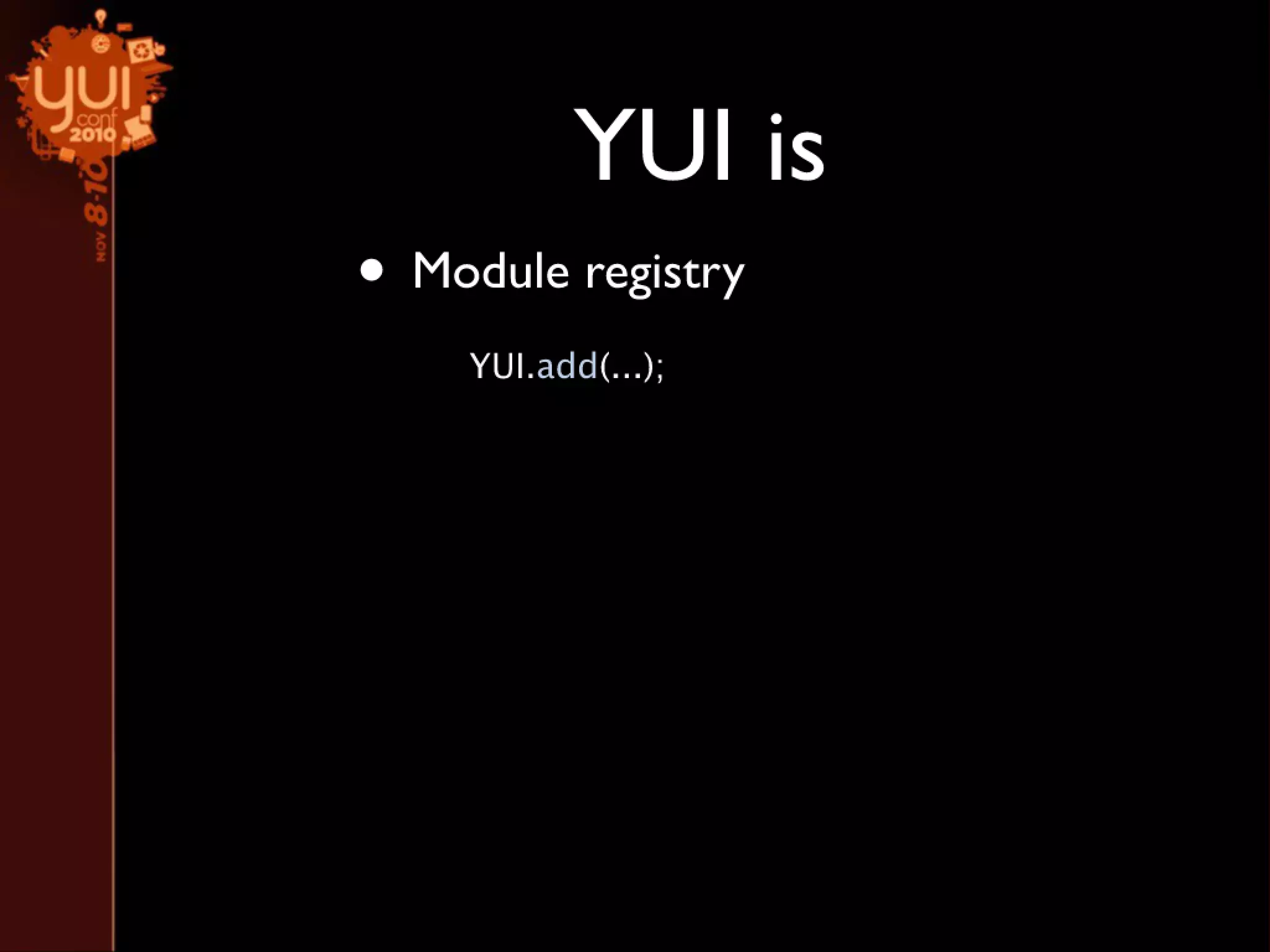 YUI 3: Below the Surface | PPT