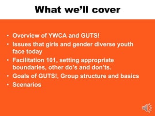 GUTS! Online Training | PPT