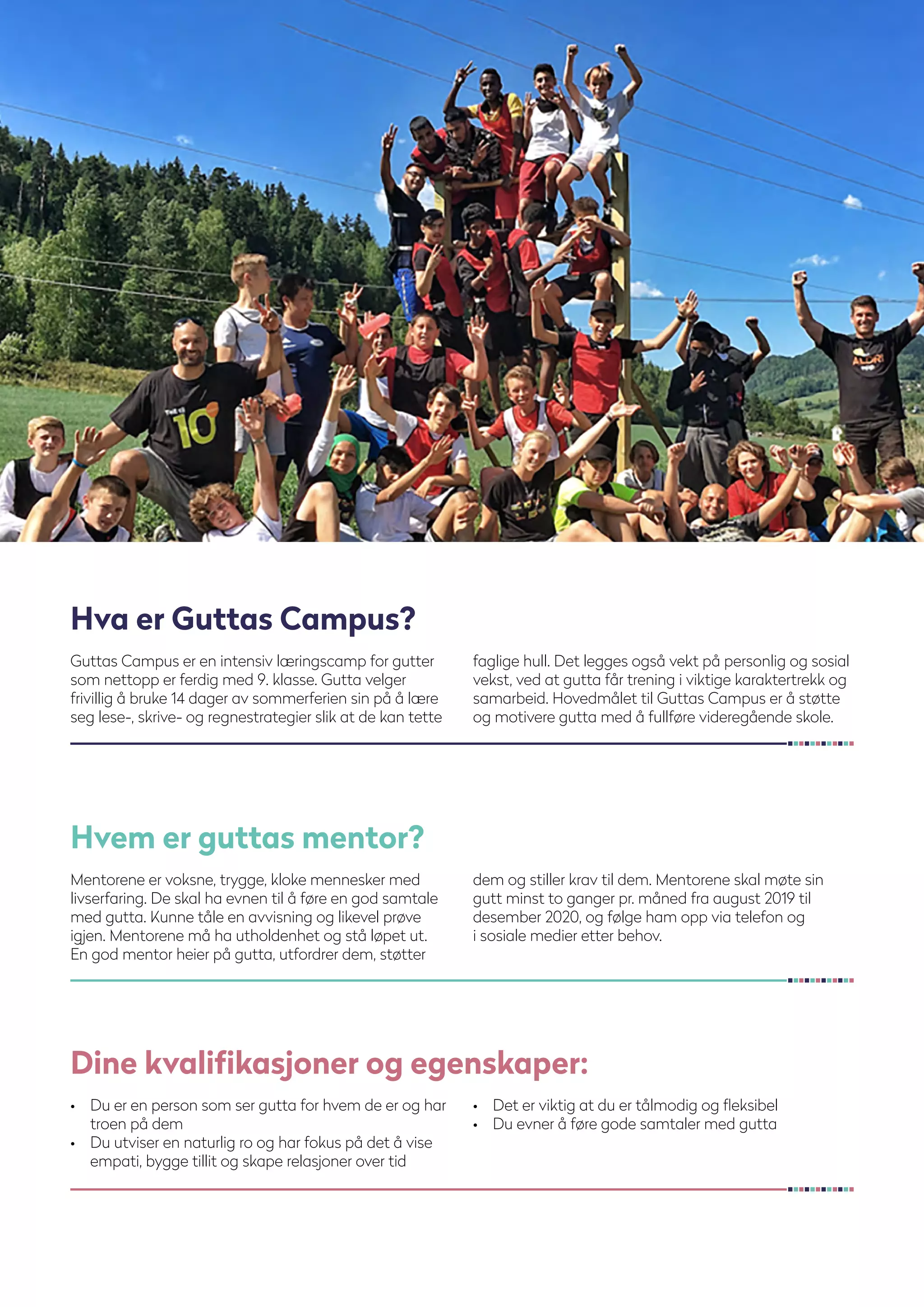 Vil du bli en "Guttas Campus" mentor | PDF