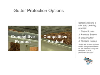Gutter Guarder Power Point | PPT