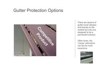Gutter Guarder Power Point | PPT