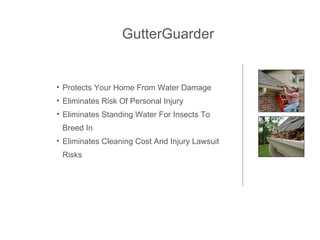 Gutter Guarder Power Point | PPT