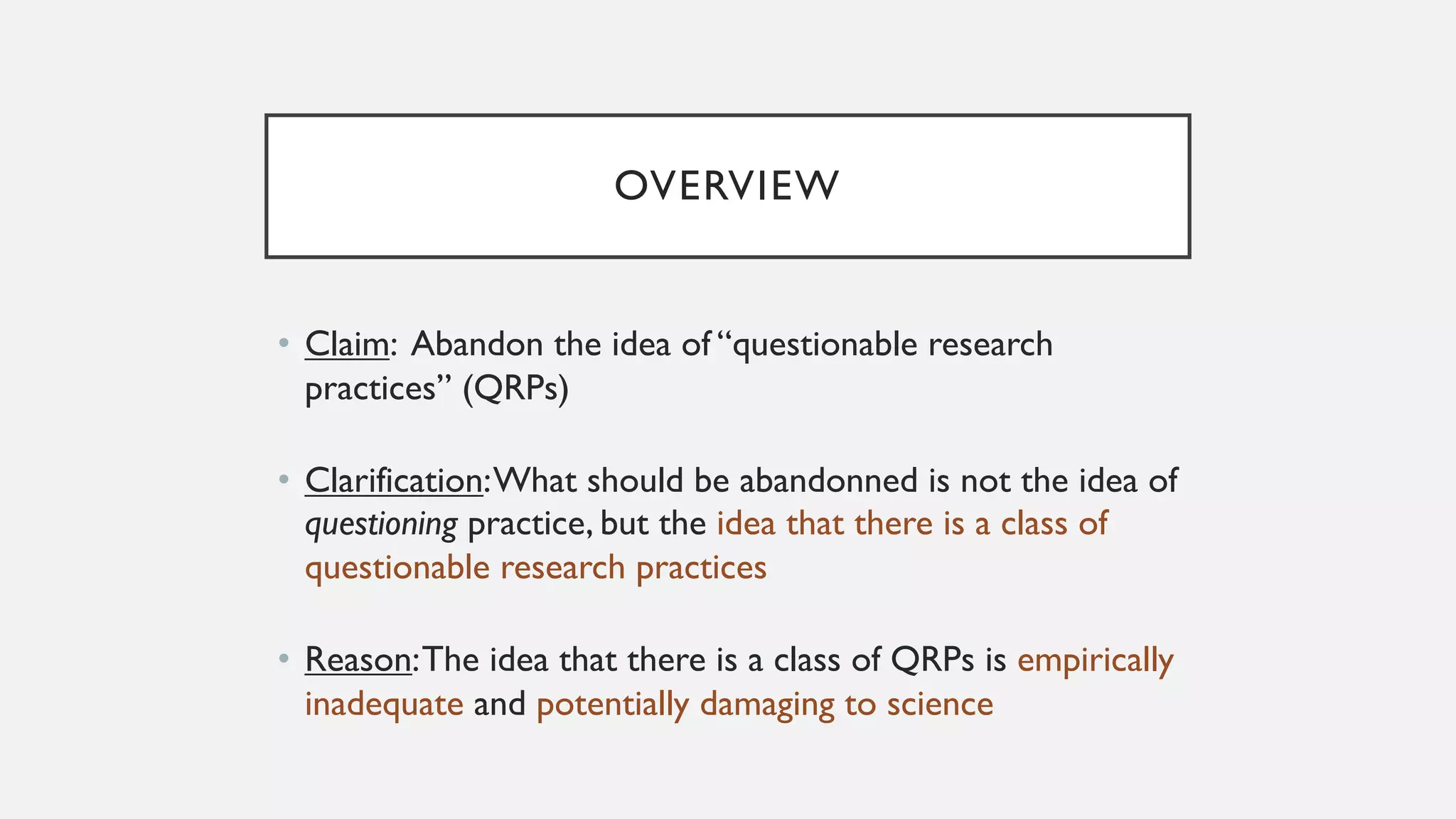 What are questionable research practices? | PDF