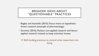 What are questionable research practices? | PDF