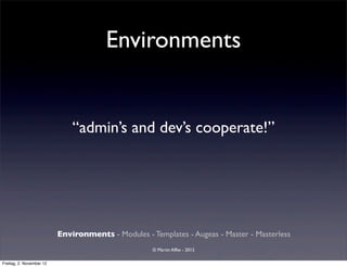 developing sysadmin, sysadmining developersGuug devops puppet | PPT