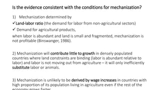 Emerging Demand for Tractor Mechanization in Ethiopia | PPTX