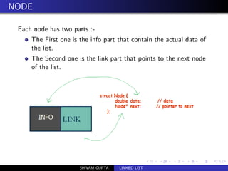 Linked List | PPT